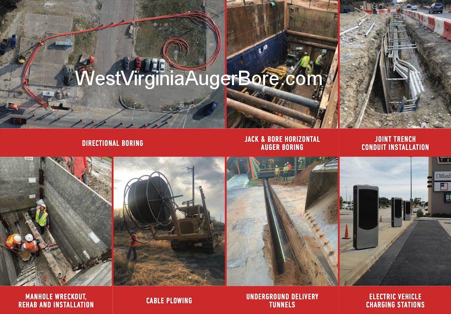 Horizontal Auger Boring - West Virginia Auger Bore